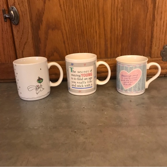 Hallmark | Kitchen | 3 Vintage Hallmark Mugs | Poshmark